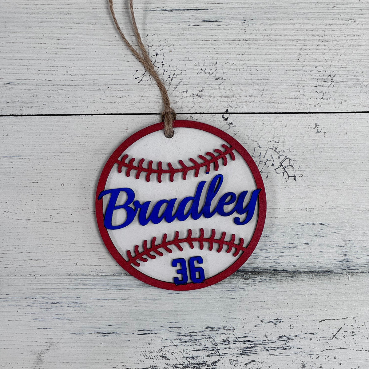 Baseball Tag Personalized – The Weathered Shed