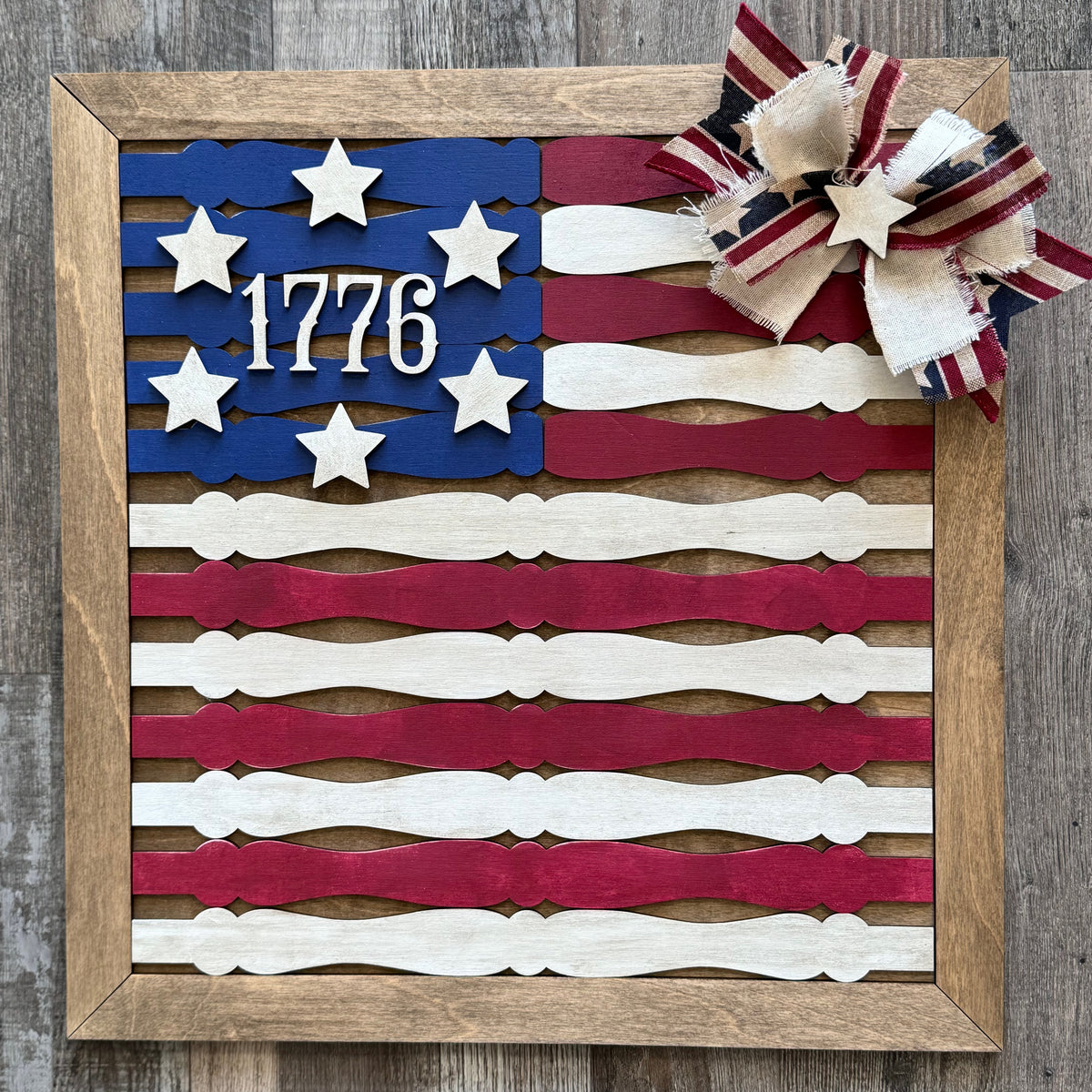 DIY Kit - 1776 Spindle Flag – The Weathered Shed
