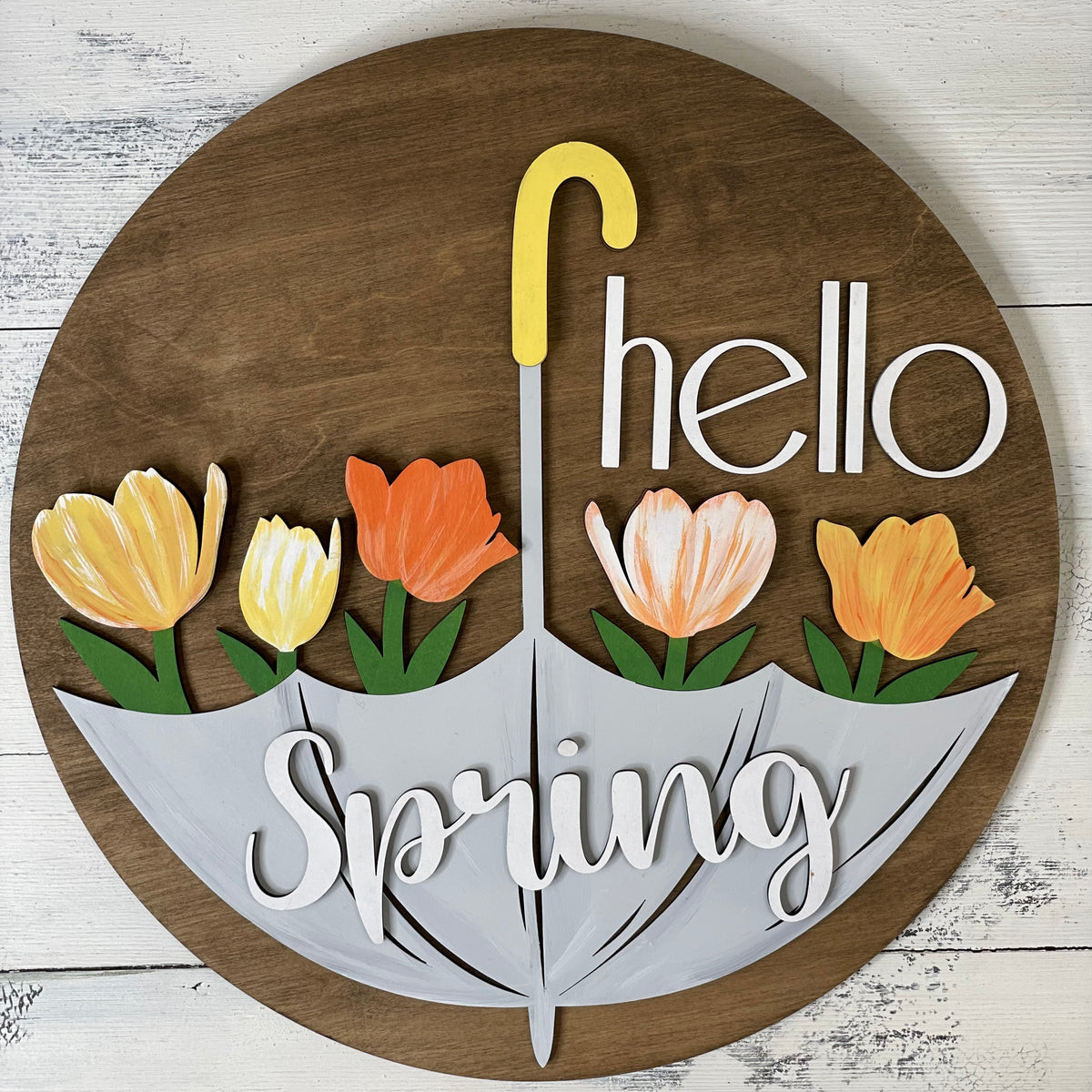 DIY Kit - Spring Umbrella Door Hanger – The Weathered Shed