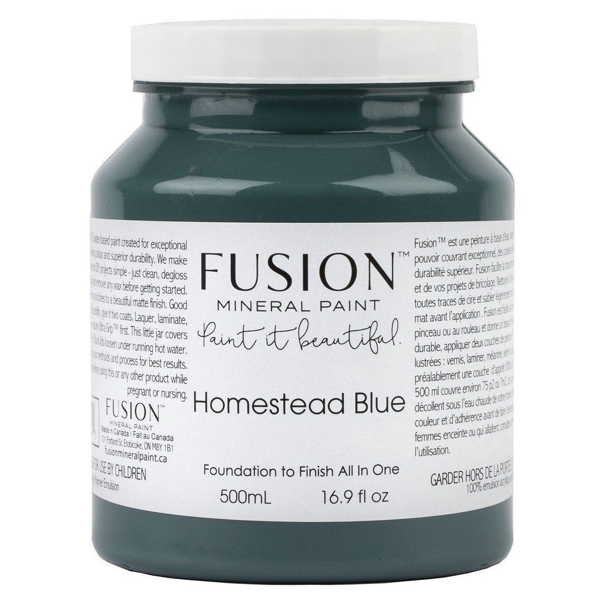 Fusion Mineral Paint - Homestead Blue – The Weathered Shed